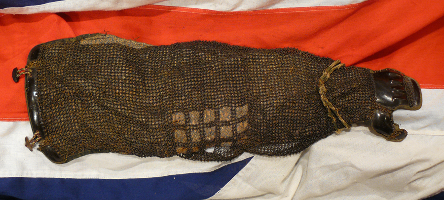 The Lanes Armoury | A Japanese Edo Period Armour Sleeve And Gauntlet