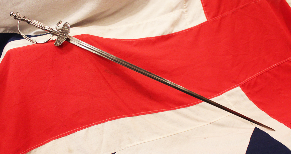 The Lanes Armoury | An Early 19th Cut Steel Small Sword with a ...