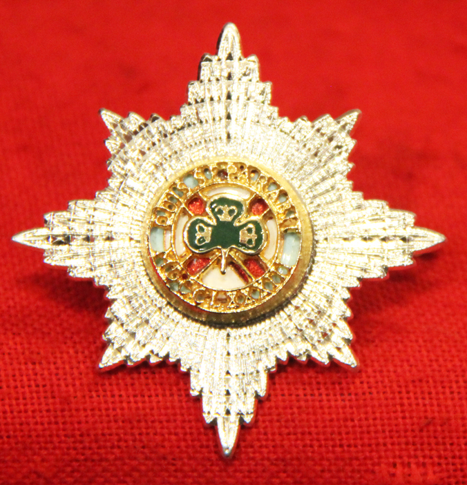 The Lanes Armoury | Irish Guards Officer's Cap Badge, Part Of the ...