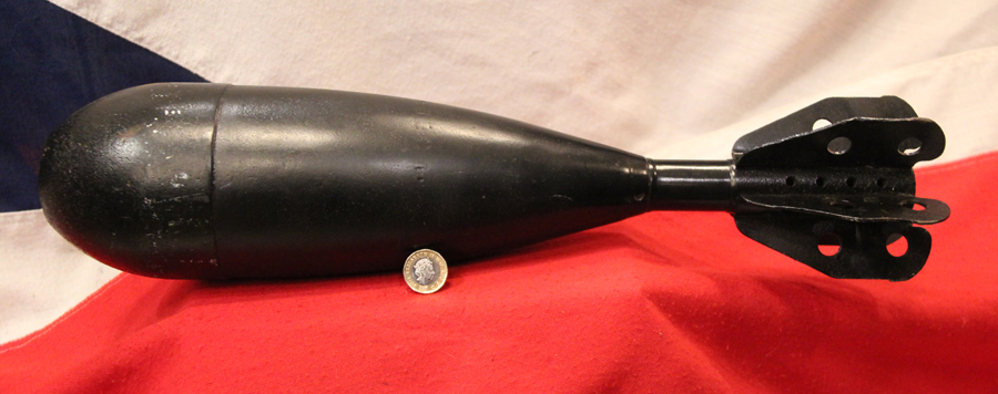 The Lanes Armoury | A Most Rarely Seen Inert WW2 British Heavy 4.2 ...