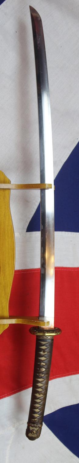 The Lanes Armoury | Japanese Surrendered Sword, Signed Hyakuren Heianjo ...