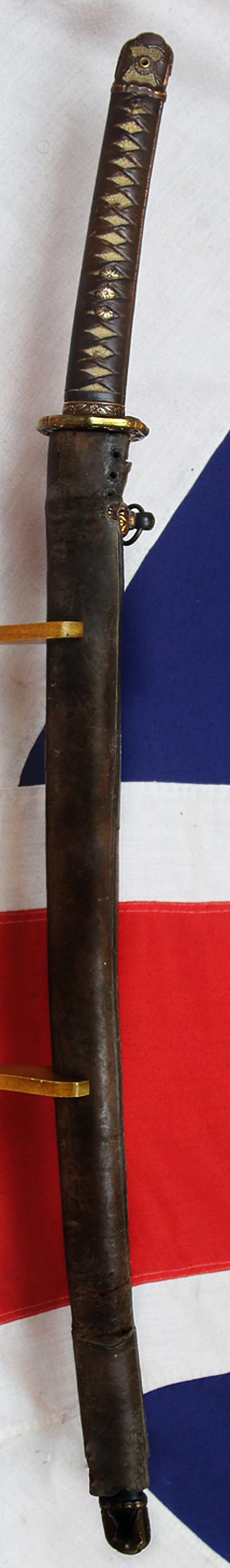 The Lanes Armoury | Japanese Surrendered Sword, Signed Hyakuren Heianjo ...