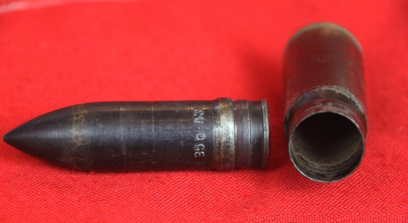 The Lanes Armoury | A German WW2 Messerschmitt Fighter Canon Shell From ...