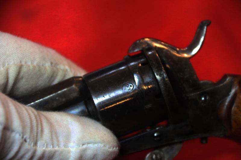 The Lanes Armoury | 19th Century, 1858 Lefrauchaux 7mm Pinfire Pocket ...