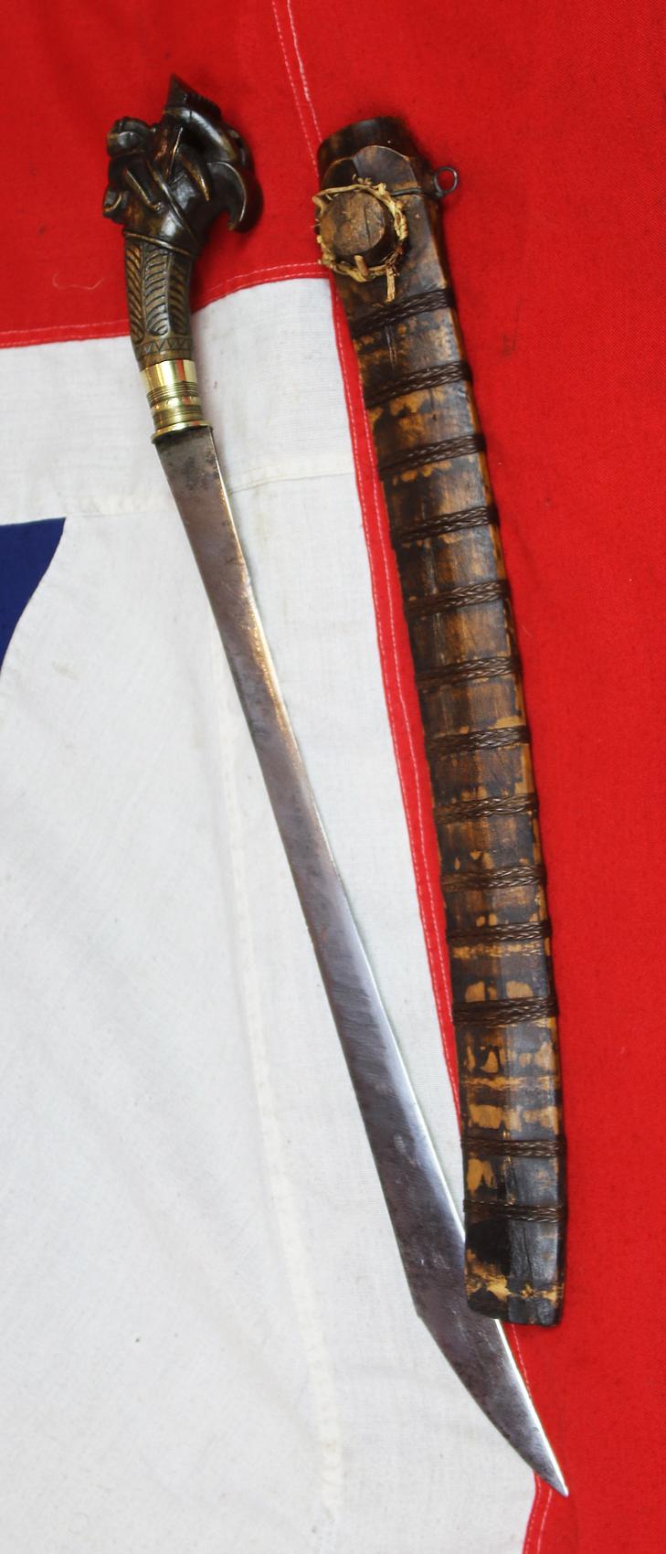 The Lanes Armoury | An Original Indonesian Nias Balato Dragon Head ...