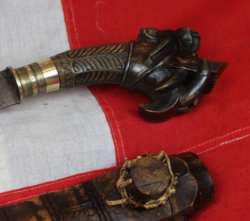 The Lanes Armoury | An Original Indonesian Nias Balato Dragon Head ...