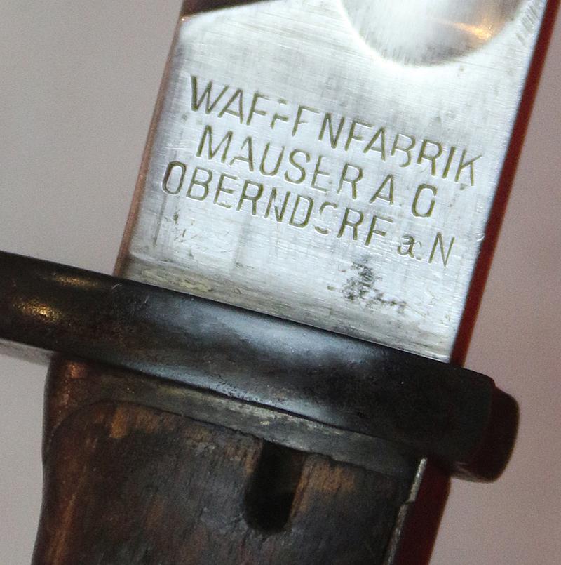 The Lanes Armoury | A Superb, German, WW1 Mauser Gew 98 'Butcher' Bayonet