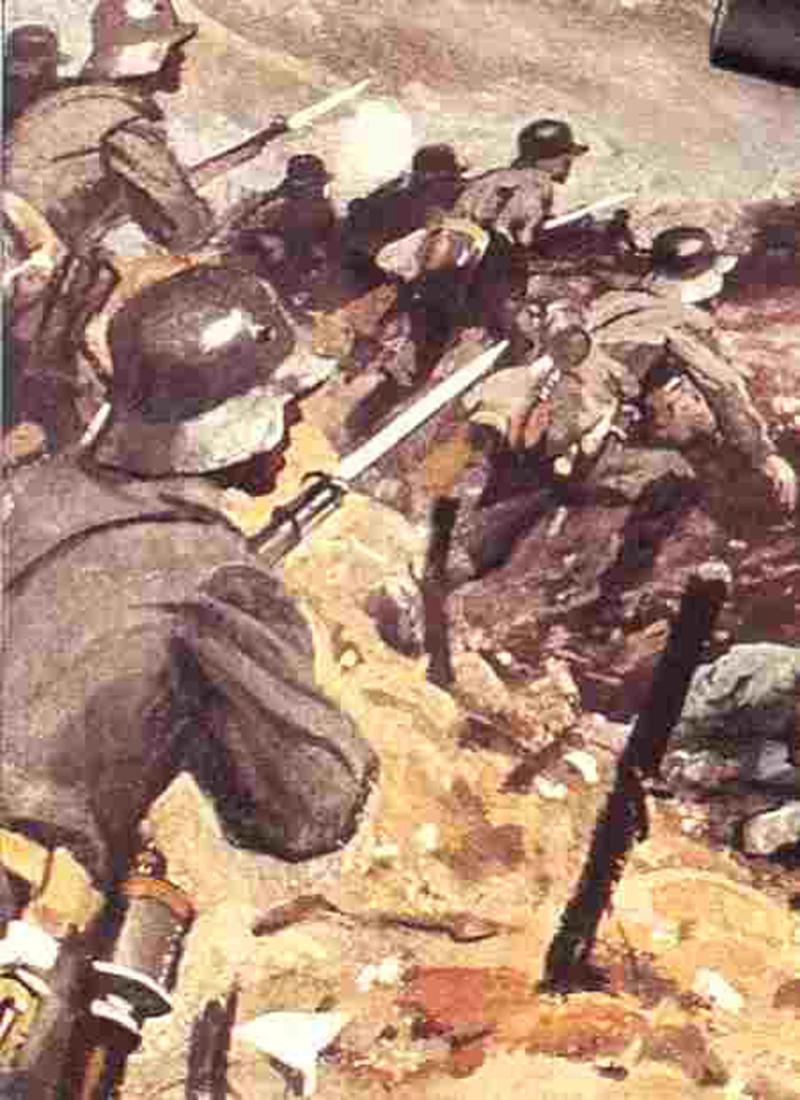 The Lanes Armoury | A Superb, German, WW1 Mauser Gew 98 'Butcher' Bayonet