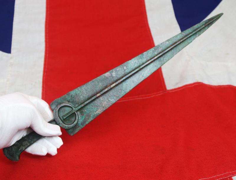 The Lanes Armoury | A Simply Exquisite Original Bronze Age Short Sword ...