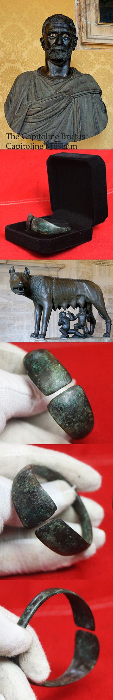 The Lanes Armoury | A Rare Ancient Roman Bronze Armillae { Arm Bracelet ...