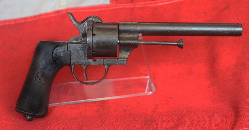 The Lanes Armoury | A Large Calibre Early 1870's Military Revolver 12mm ...