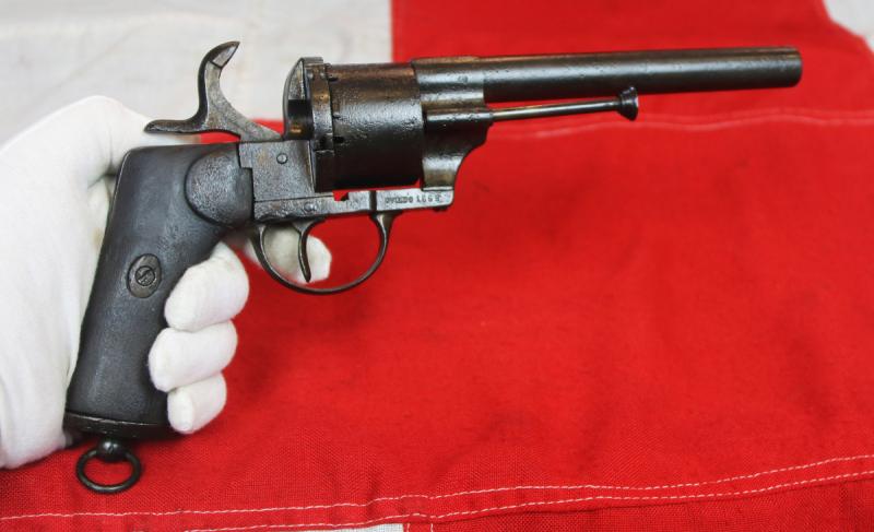 The Lanes Armoury | A Large Calibre Early 1870's Military Revolver 12mm ...