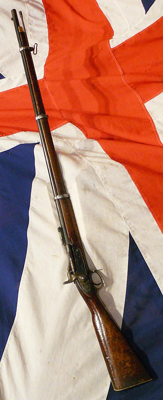 The Lanes Armoury | An Enfield 3 Band Rifle,1853 Pattern, Made in 1860 ...