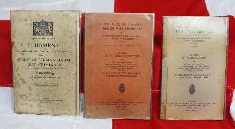 The Lanes Armoury | Three Softback Books From the Nuremberg Trials 1946 ...