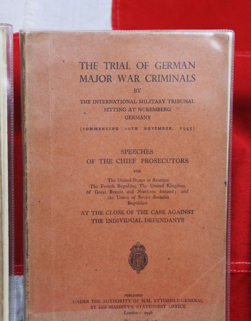 The Lanes Armoury | Three Softback Books From the Nuremberg Trials 1946 ...