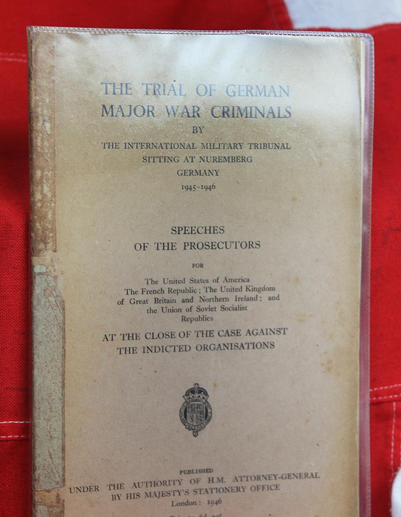The Lanes Armoury | Three Softback Books From the Nuremberg Trials 1946 ...