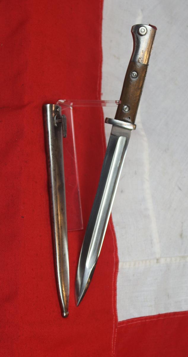 The Lanes Armoury | Scarce WW1 Mauser G98AZ / K98 Bayonet &Scabbard