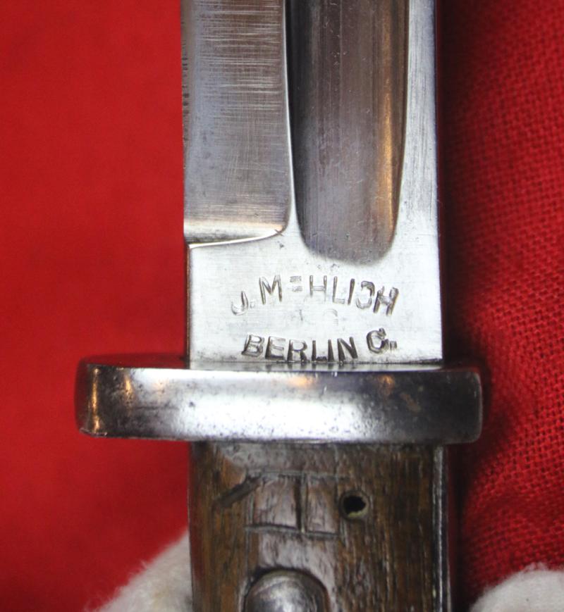 The Lanes Armoury | Scarce WW1 Mauser G98AZ / K98 Bayonet &Scabbard