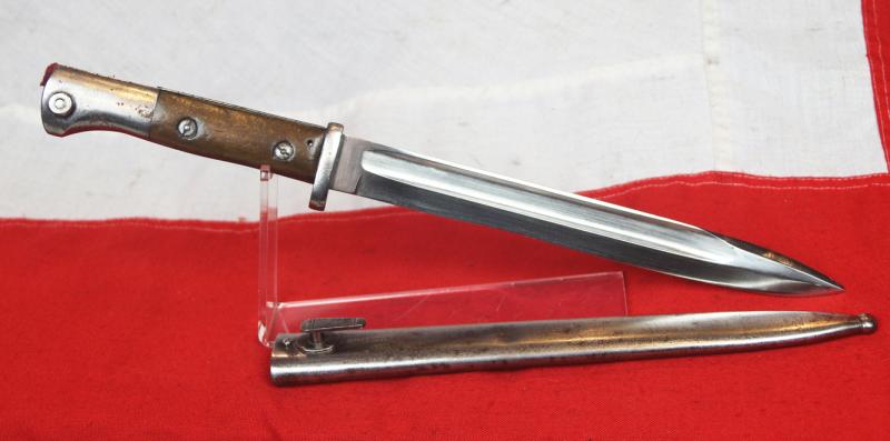 The Lanes Armoury | Scarce WW1 Mauser G98AZ / K98 Bayonet &Scabbard