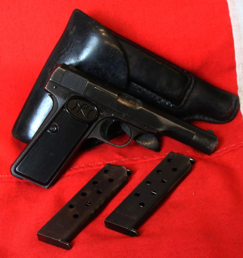 The Lanes Armoury | Deactivated Third Reich Waffen Amt Stamped Belgium Fabrique National 7,65 ...