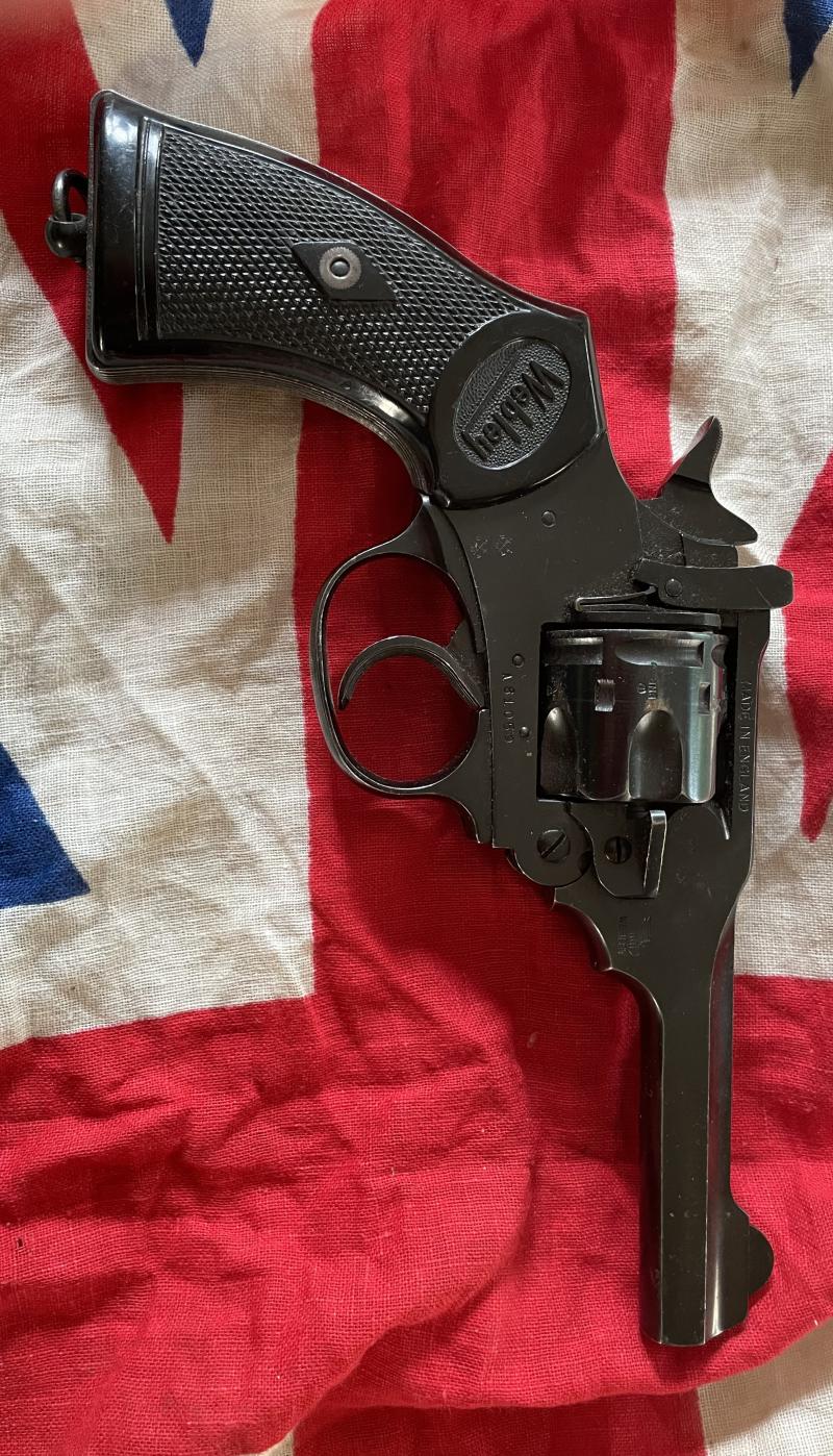 The Lanes Armoury | A Stunning Original Webley .38 Revolver With Almost ...